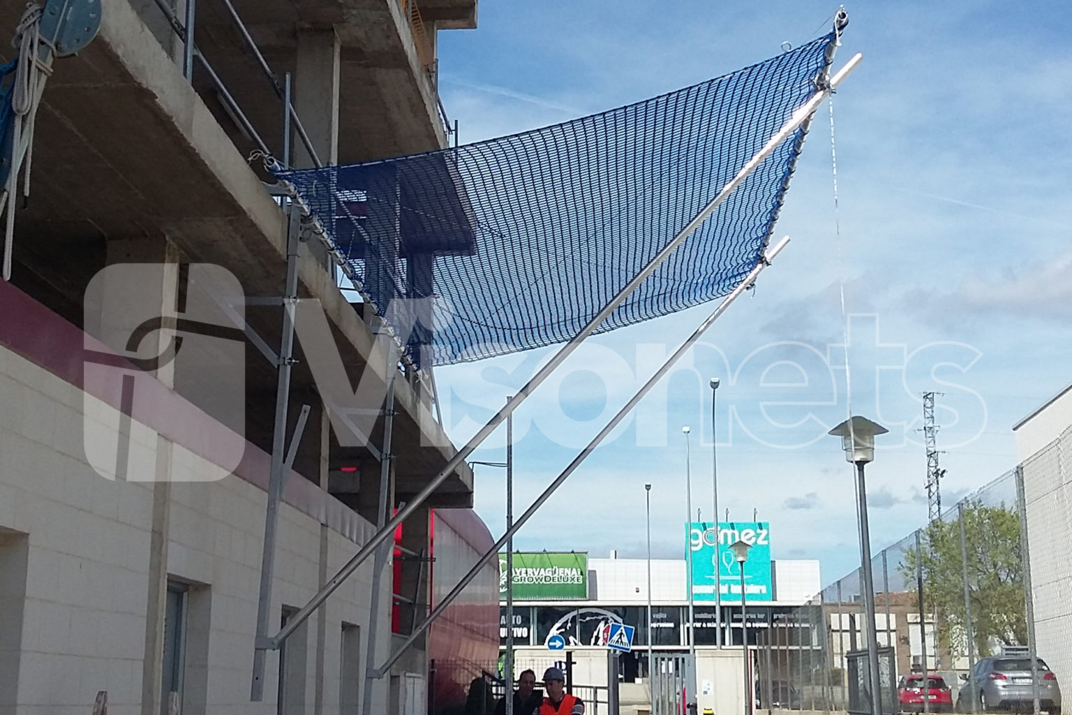 Personnel safety netting - Visornets - Visor Fall Arrest Nets